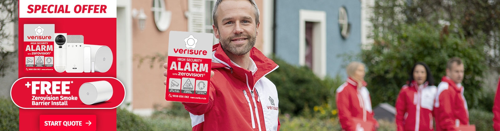 Home Security & Guard Monitored Alarm Systems | Verisure IE