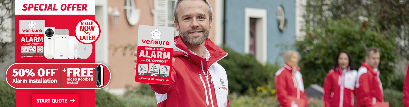 Home Security & Guard Monitored Alarm Systems | Verisure IE