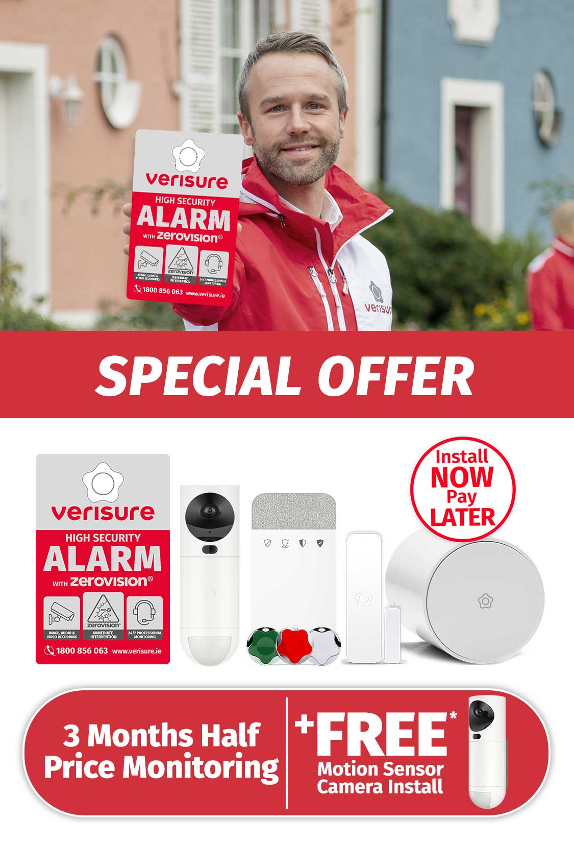 Home Security & Guard Monitored Alarm Systems | Verisure IE