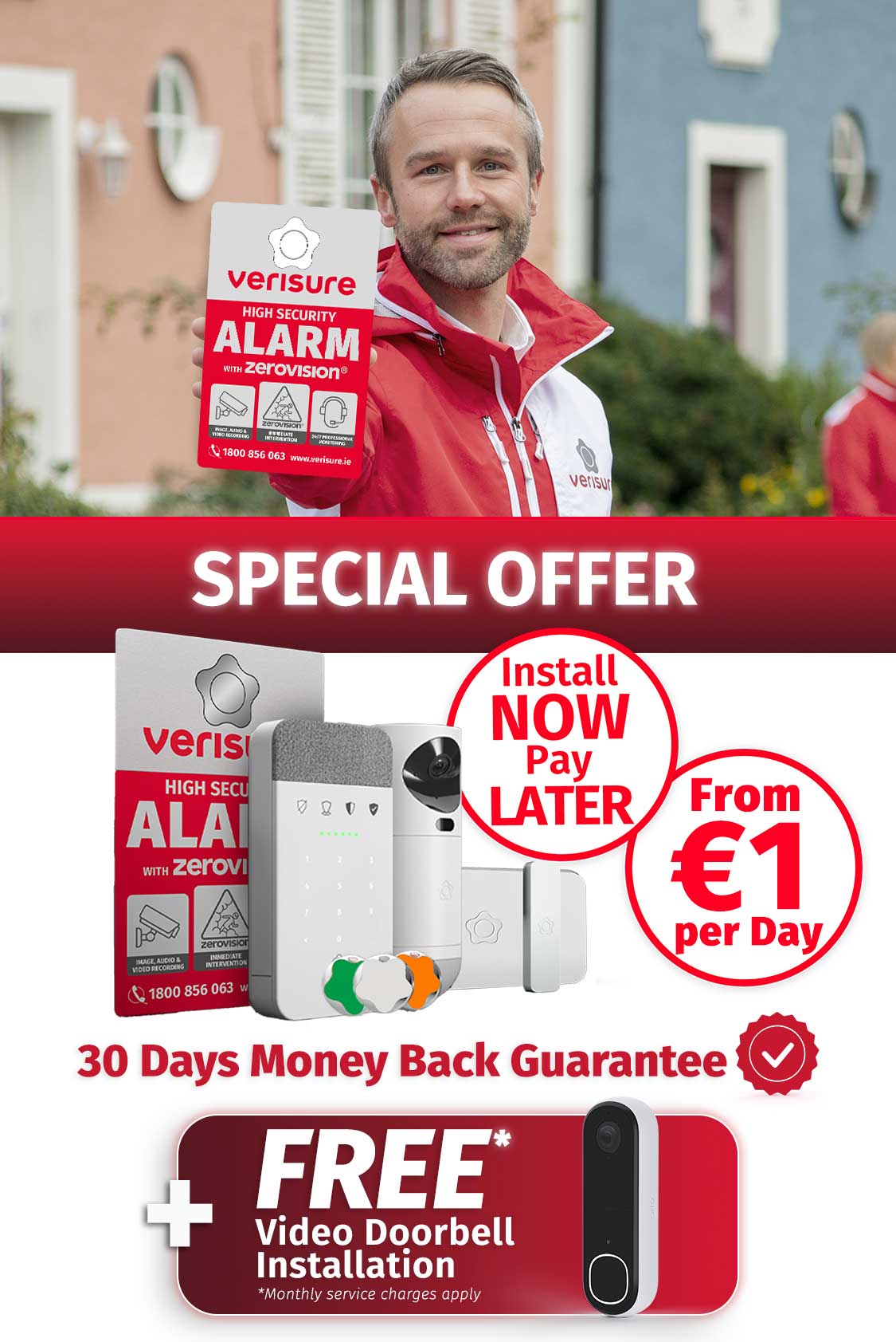 Home Security & Guard Monitored Alarm Systems | Verisure IE